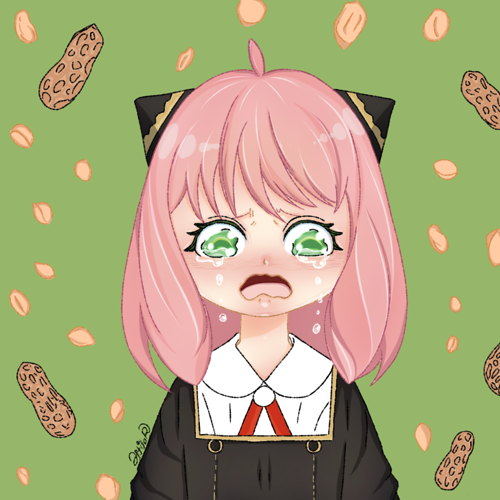 Crying Anya - ibisPaint