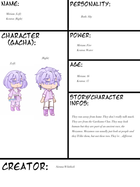Fake Character Entry - ibisPaint