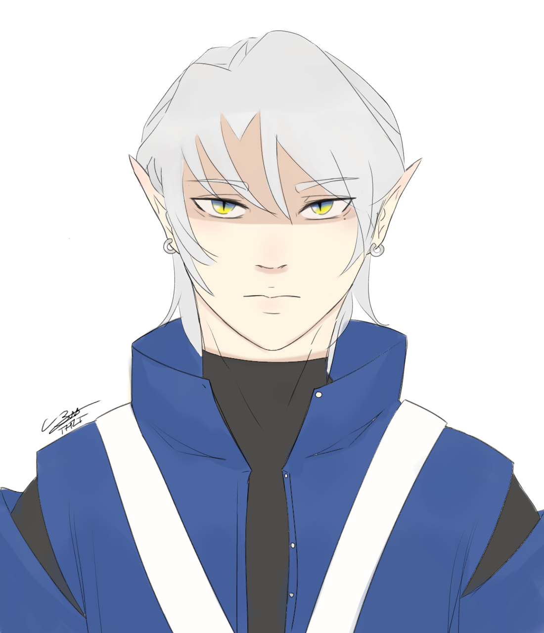 Yoru when he's angry - ibisPaint