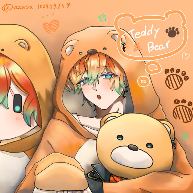 Teddy＆bear - ibisPaint