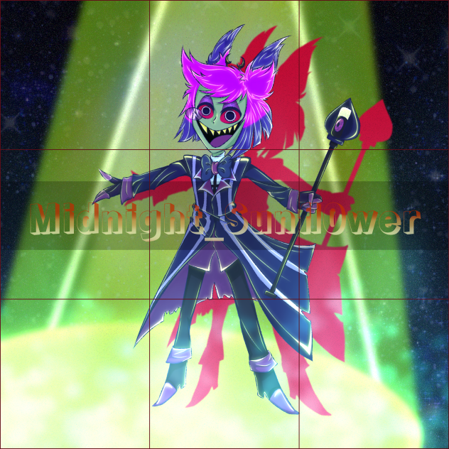 mini size, alastor in hazbin hotel! - ibisPaint