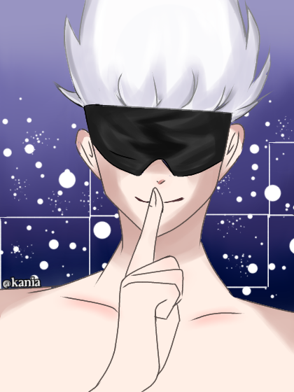 gojou satoru - ibisPaint