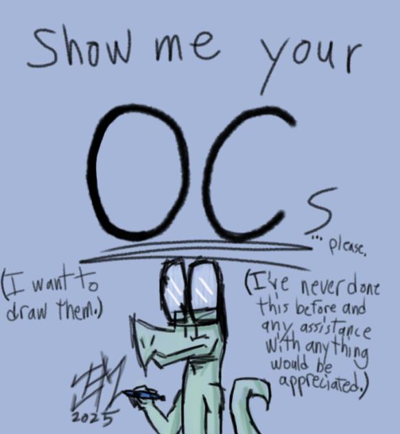 I Want to Draw Other People's OCs - ibisPaint