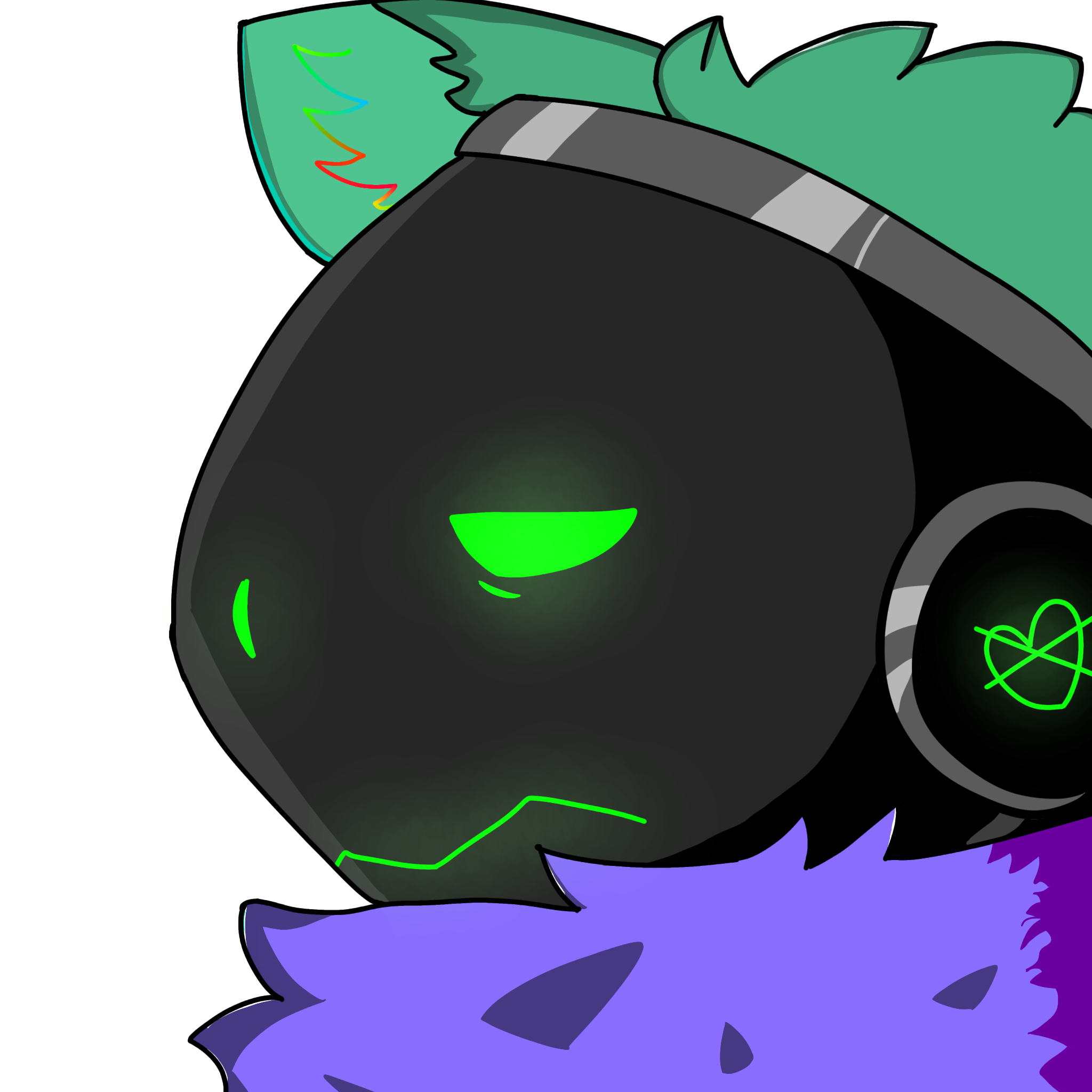 Depressed Protogen - ibisPaint