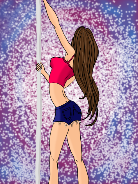Digitizing My Art - Dancer - ibisPaint