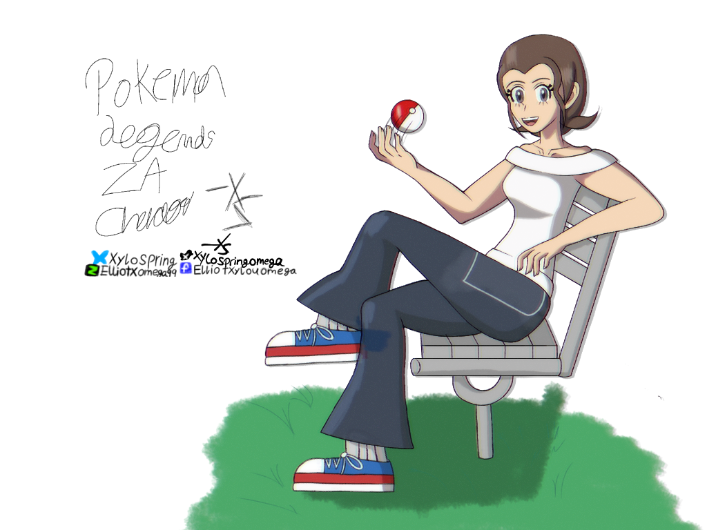 Pokemon Legends ZA Female Trainer. - ibisPaint