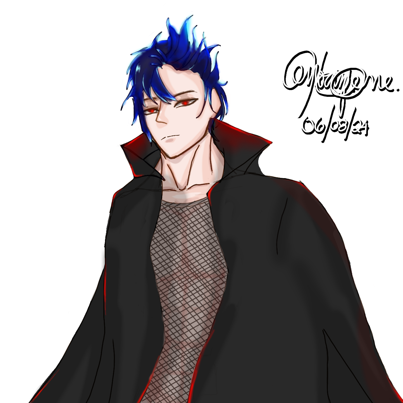 cold-blooded villain - ibisPaint