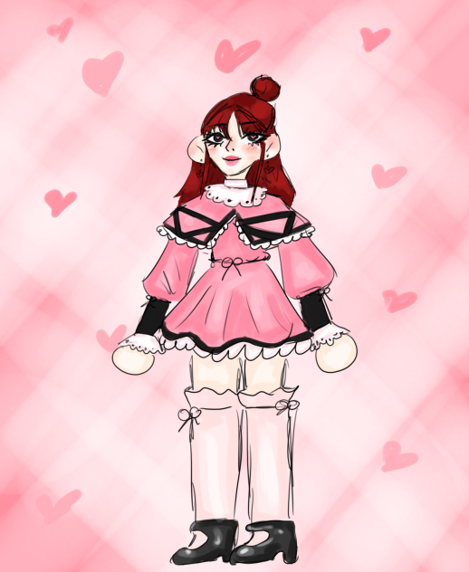 Pink gurly - ibisPaint