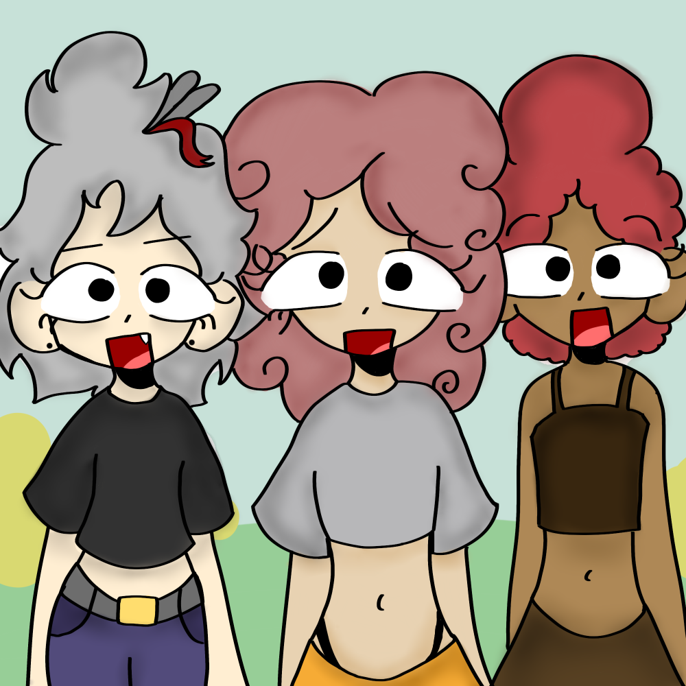 Needle, pencil, and match shocked redraw - ibisPaint