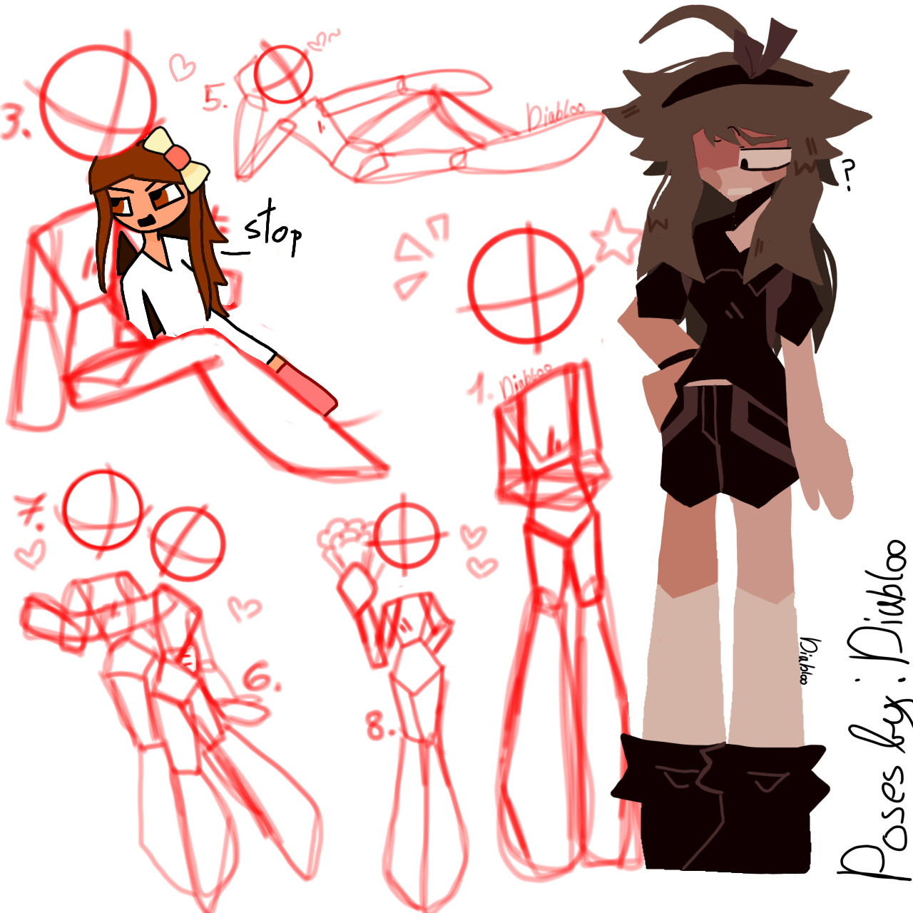 like uhh, collab ig - ibisPaint