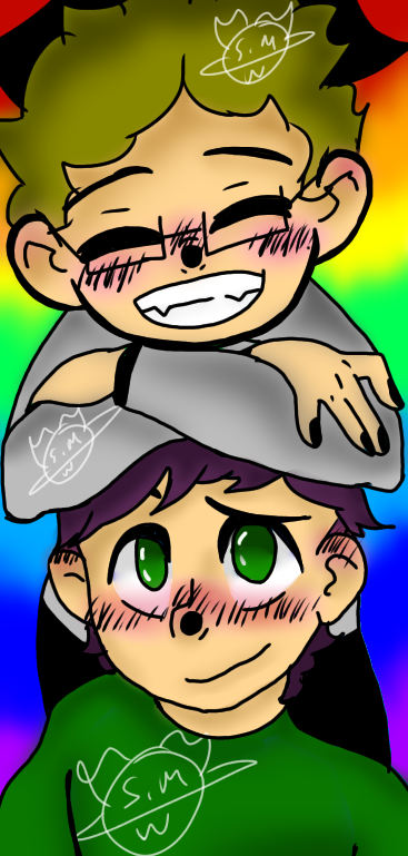 Simon and Shane as bb’s - ibisPaint