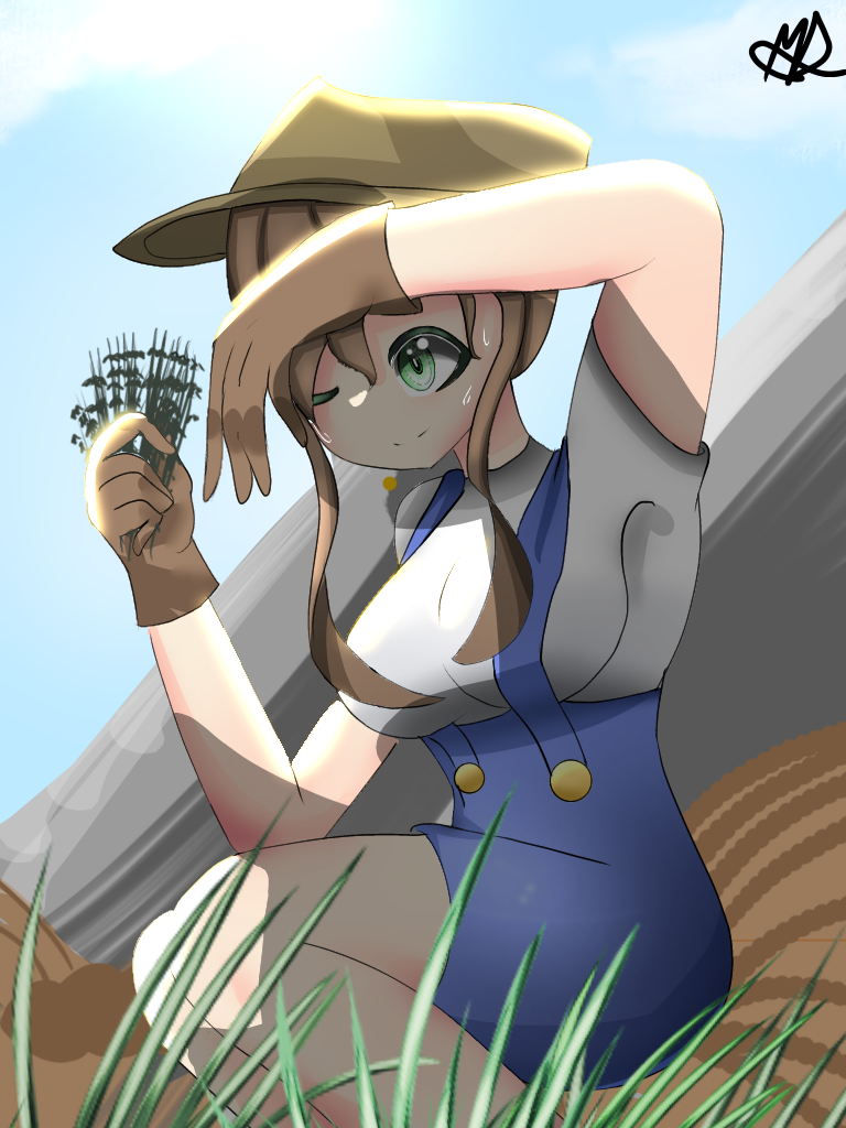 Farm girl - ibisPaint