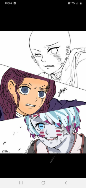 Collab , demon character - ibisPaint