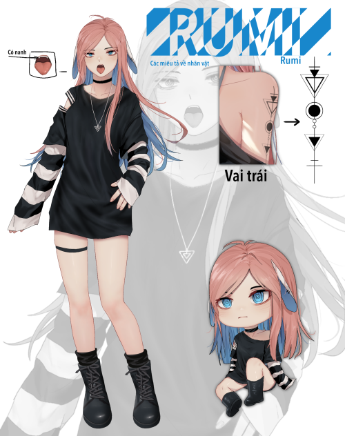 Chi tiết RumiOX - ibisPaint