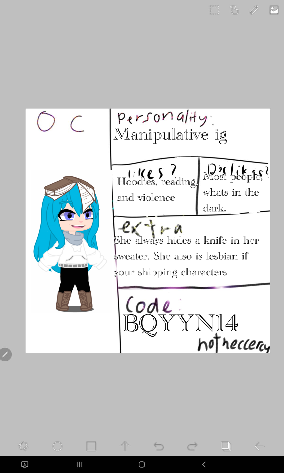 Oc thing for another dimension - ibisPaint