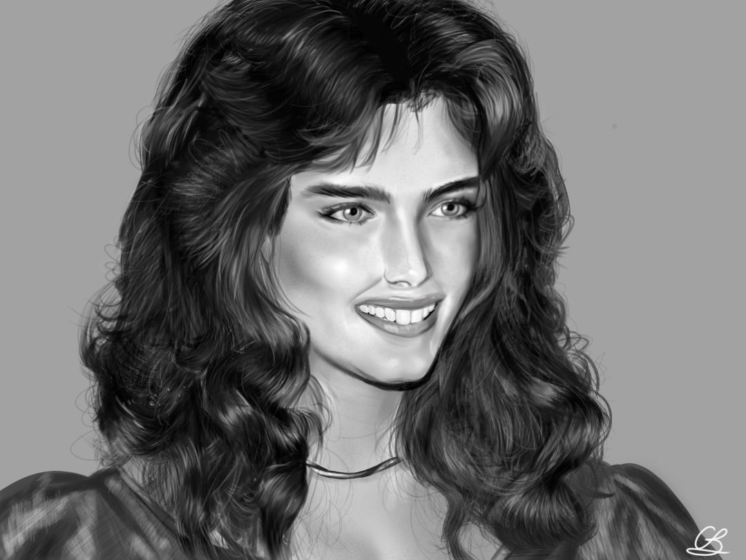 Brooke Shields - ibisPaint