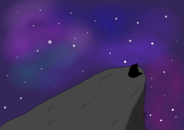 The lone wolf - ibisPaint