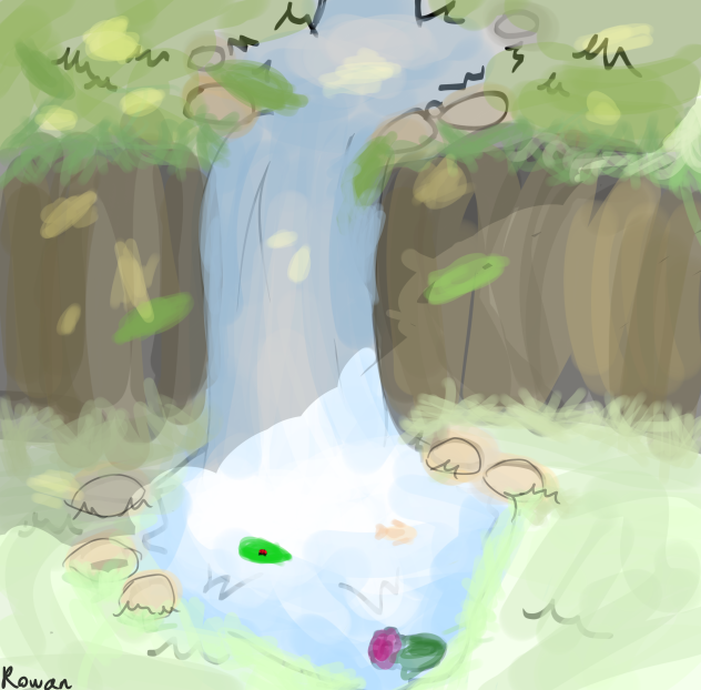 Waterfall - ibisPaint