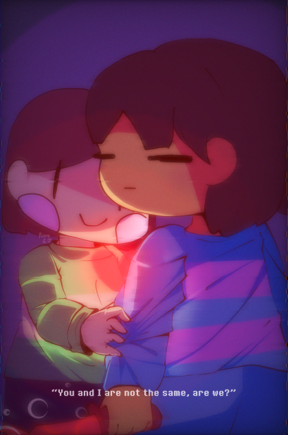 Undertale Frisk-Chara print - ibisPaint