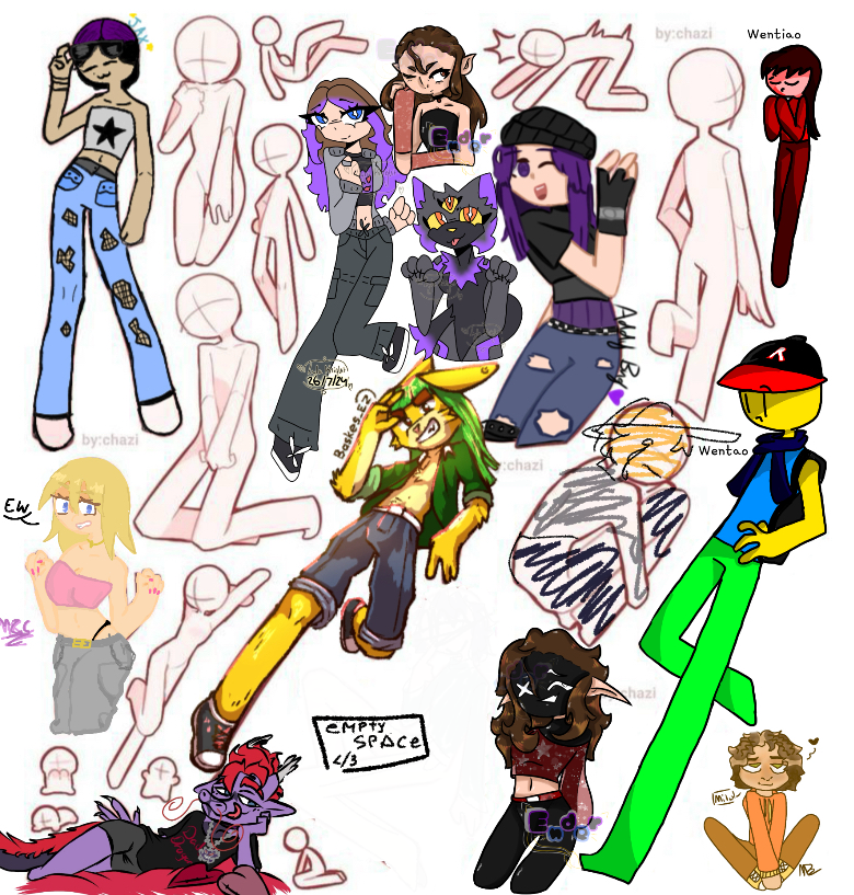 Pose collab - ibisPaint