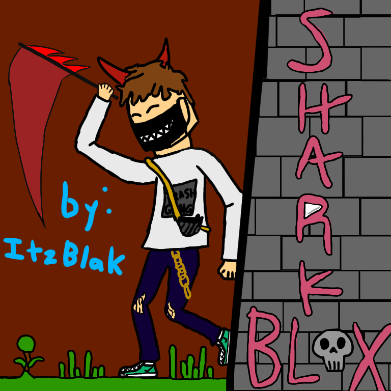 SharkBlox Fanart 2 - ibisPaint