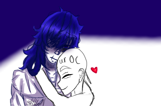 Hug my OC (Collab) - ibisPaint