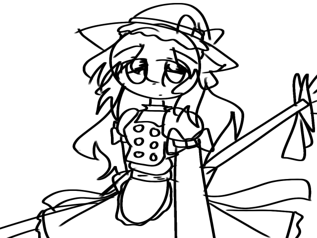 marisa kirisame animation ~ en-日本語 - ibisPaint