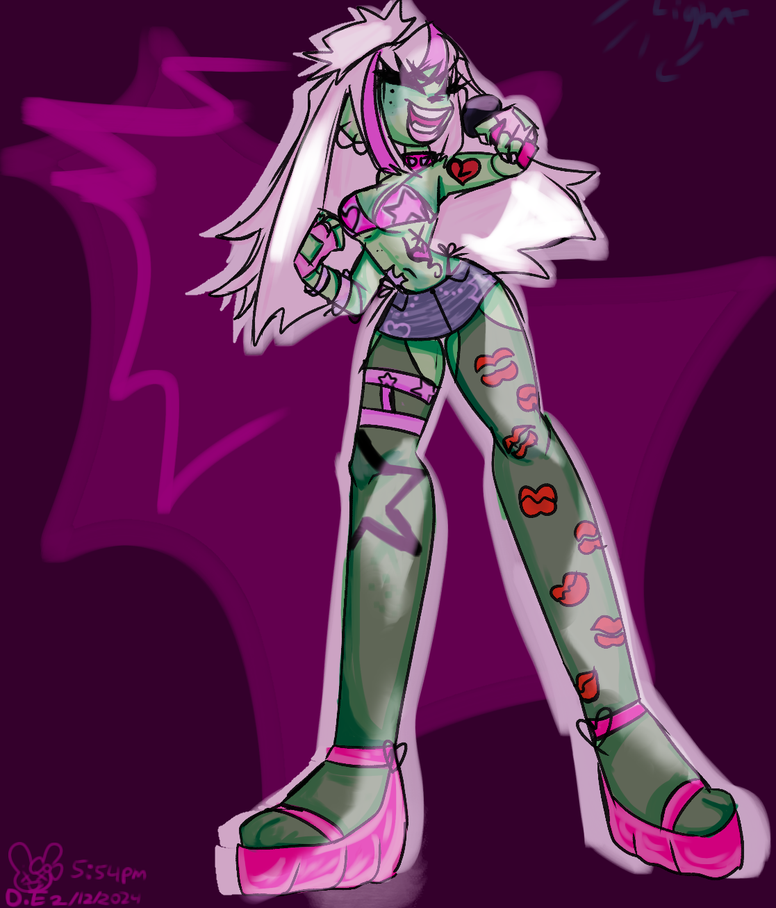 Trying diff styles rn - ibisPaint