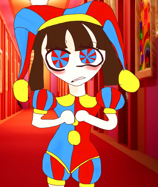 Pomni Digital Circus. - ibisPaint