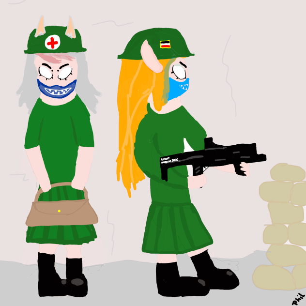 Soldiers - ibisPaint