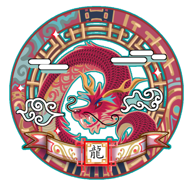 zodiac sign (Dragon) - ibisPaint