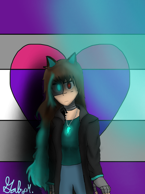 Nightfall (my OC) - ibisPaint