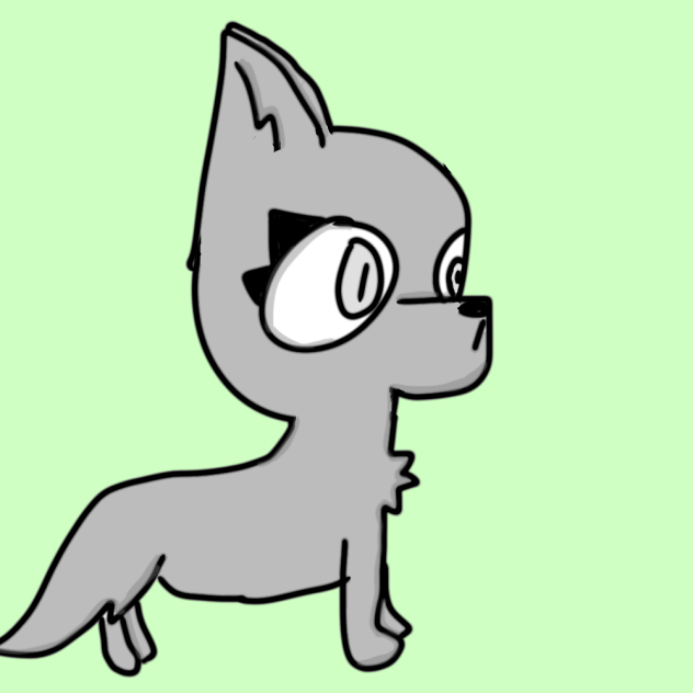 Wolfie the wolf! - ibisPaint