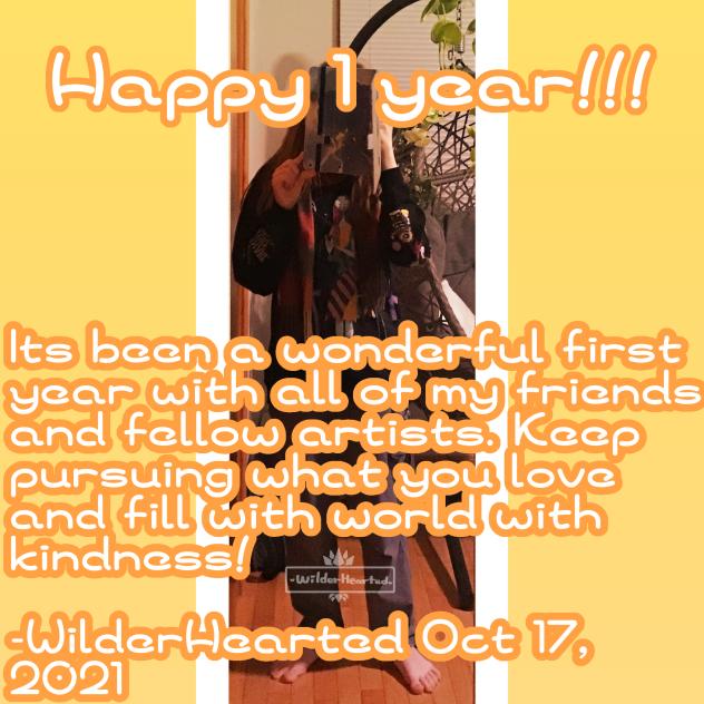 HAPPY 1 YEAR ANNIVERSARY!!! - ibisPaint