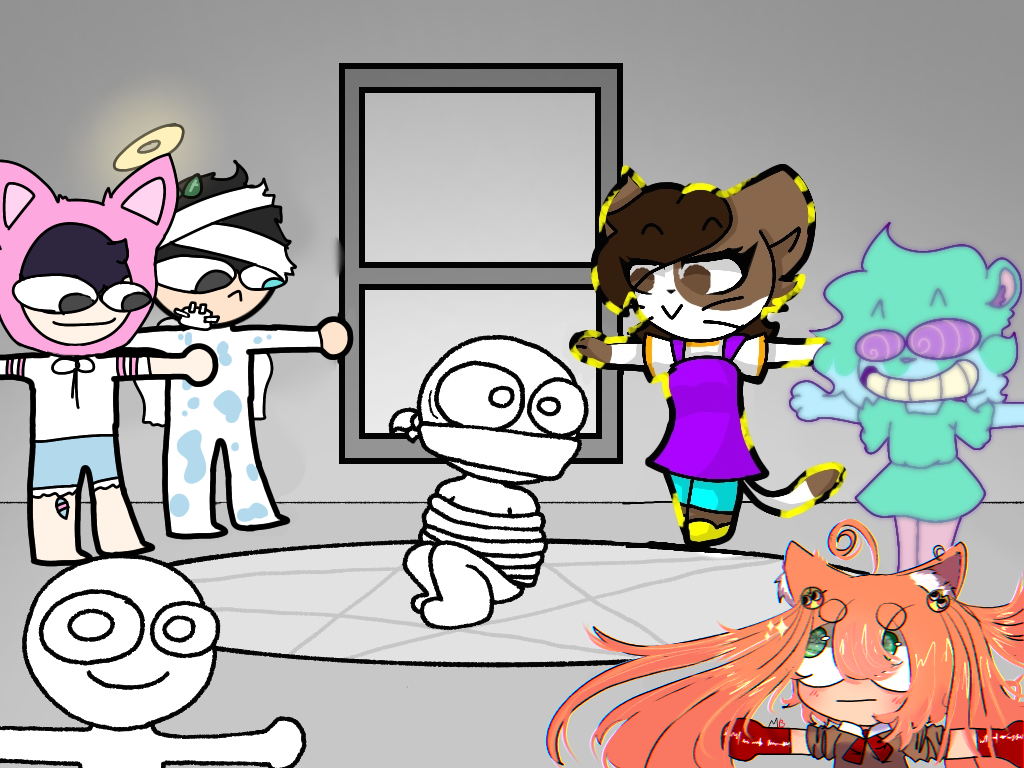 Sacrificial Collab 🙄🤭😧😳😔😨 - ibisPaint