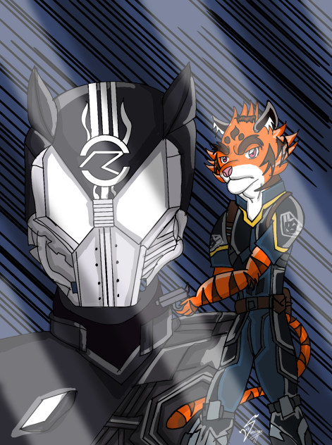 KEMONO PROTO-DRIVE DEKA REDRAWING-2023 - ibisPaint