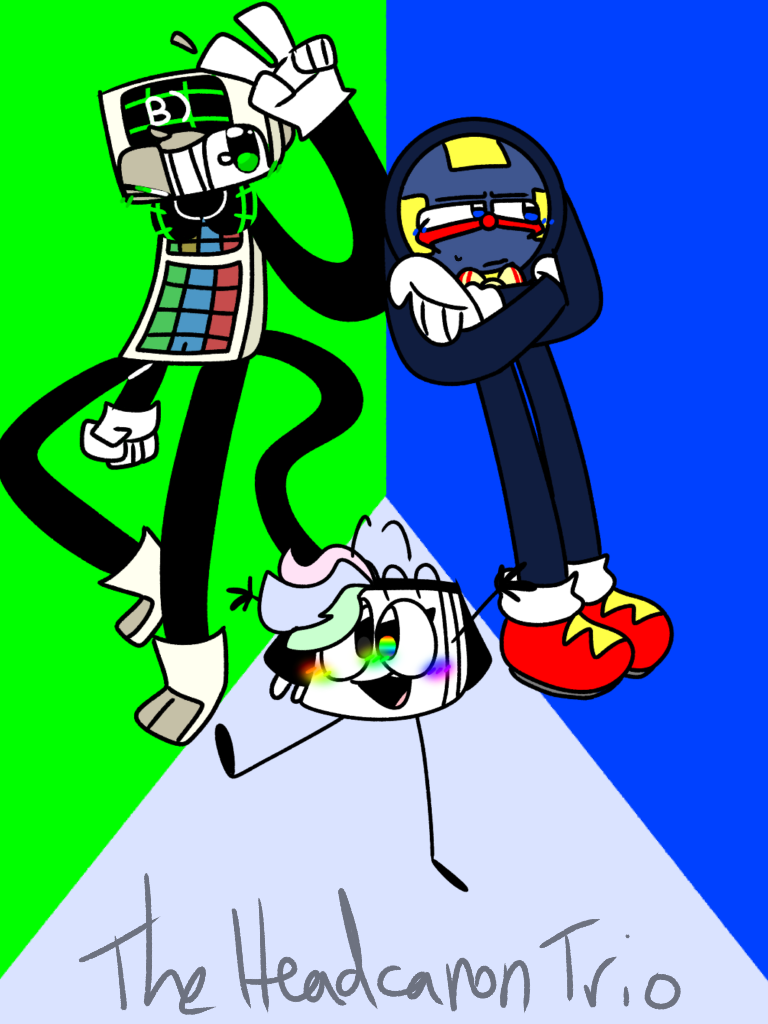 My DHMIS Headcanon Trio! - ibisPaint