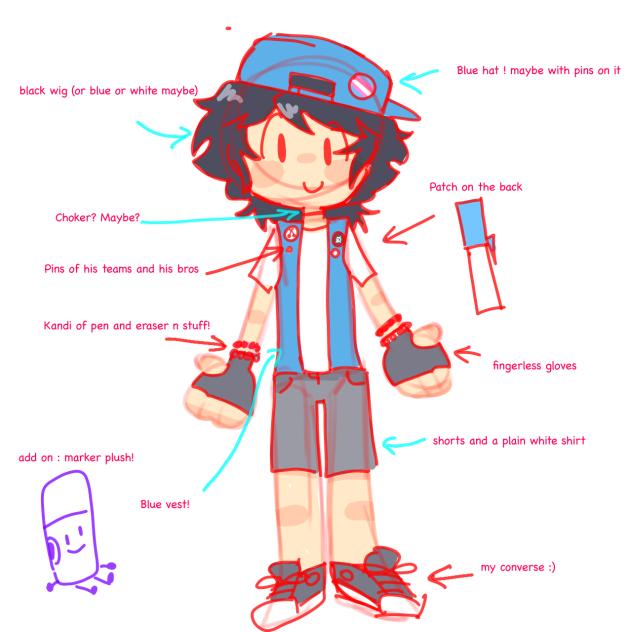 cosplay idea thingy!! - ibisPaint