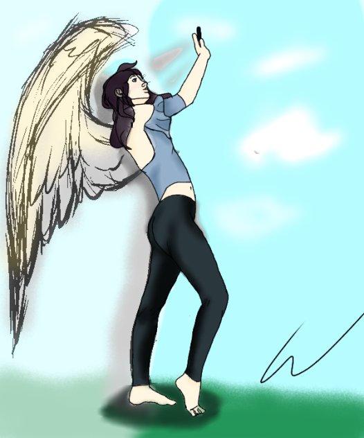 Megan Holmes angel - ibisPaint
