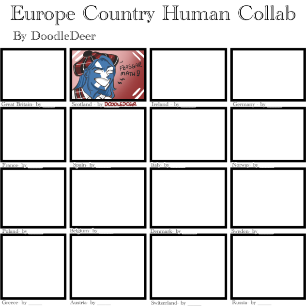 Europe Country Human Collab - ibisPaint