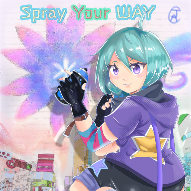 SPRAY YOUR WAY🌈 - ibisPaint