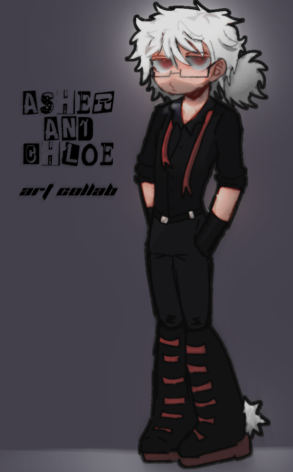 ASHER AND CHLOE - ART COLLAB - ibisPaint