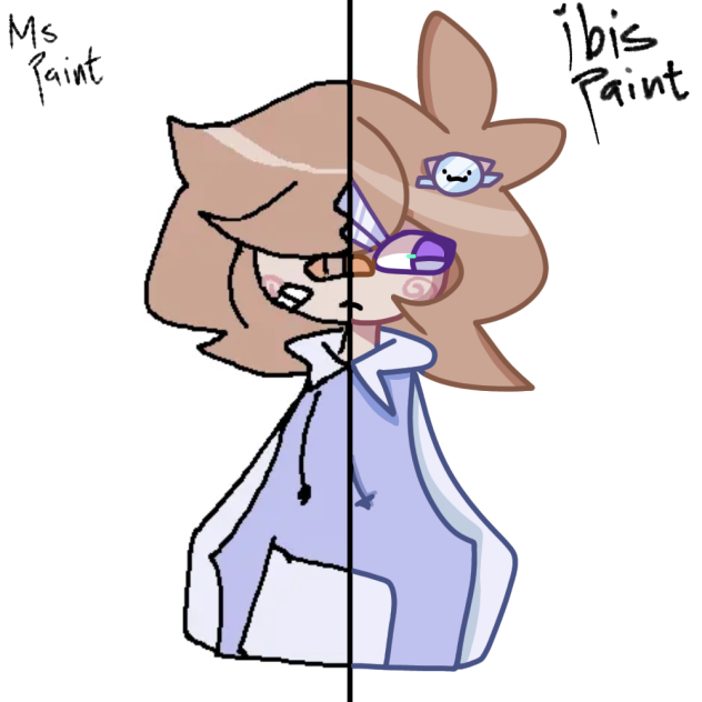Ms paint vs ibispaint - ibisPaint