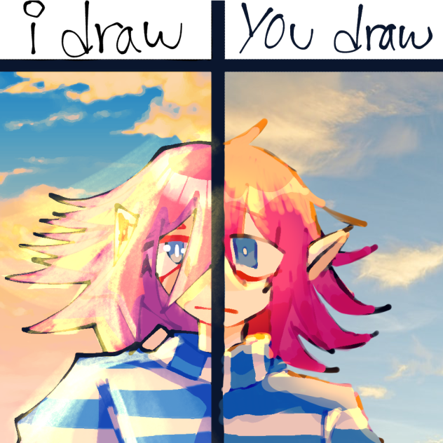 I draw,you draw ^_^! - ibisPaint