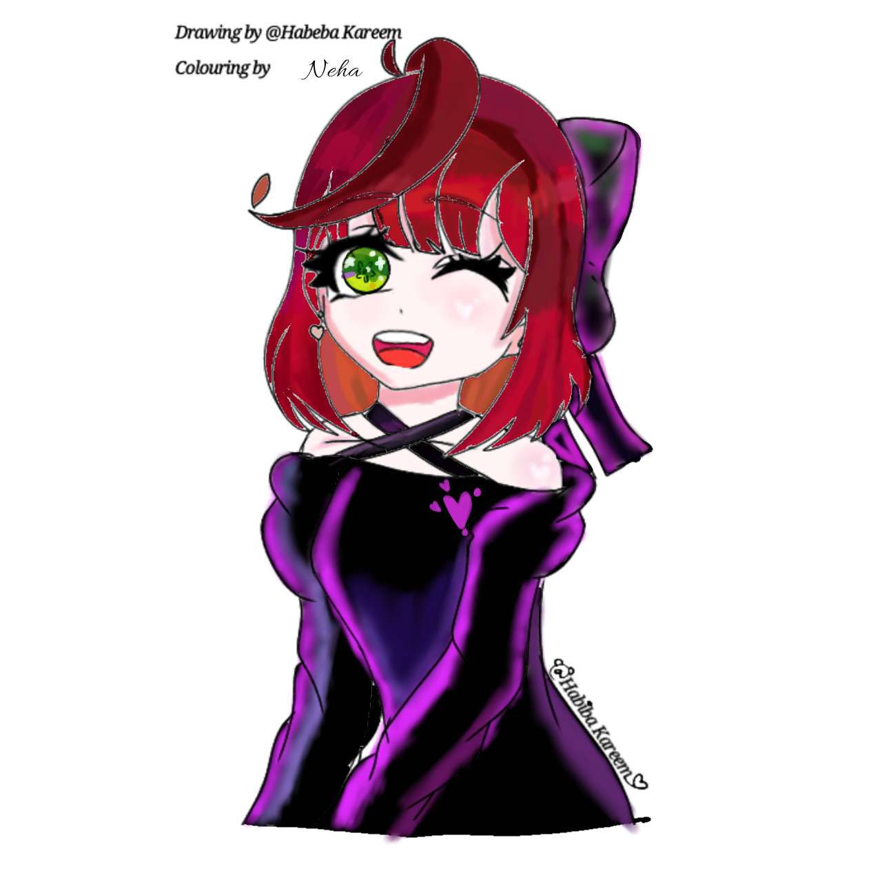 I colored it - ibisPaint