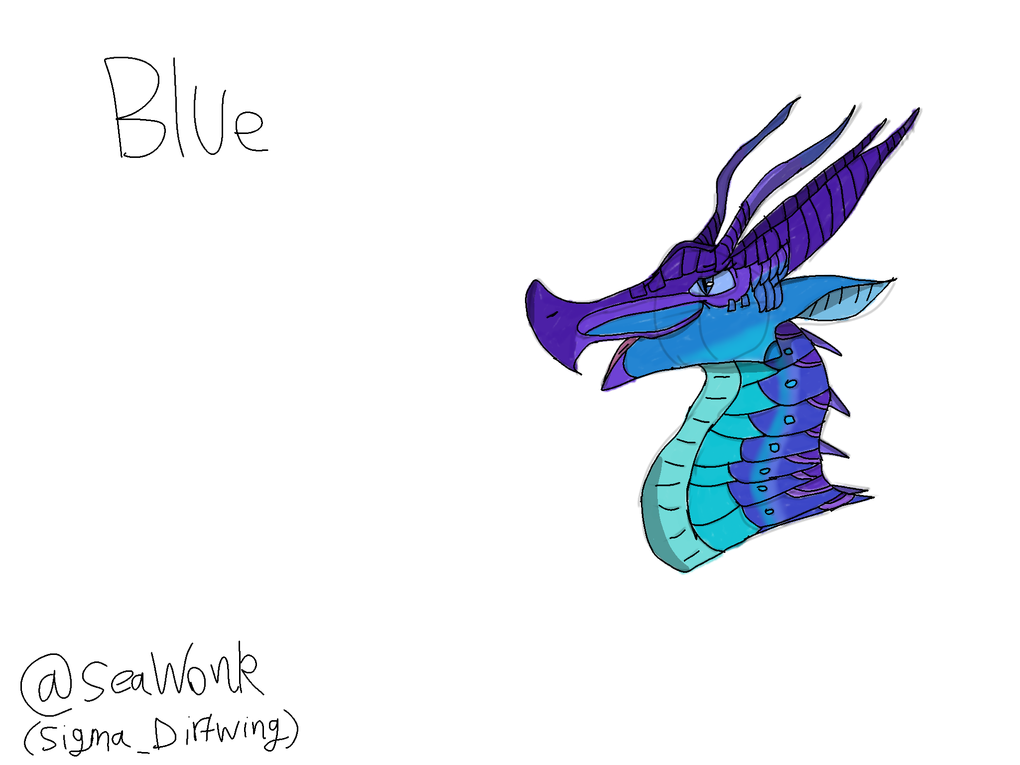 Blue from WoF - ibisPaint