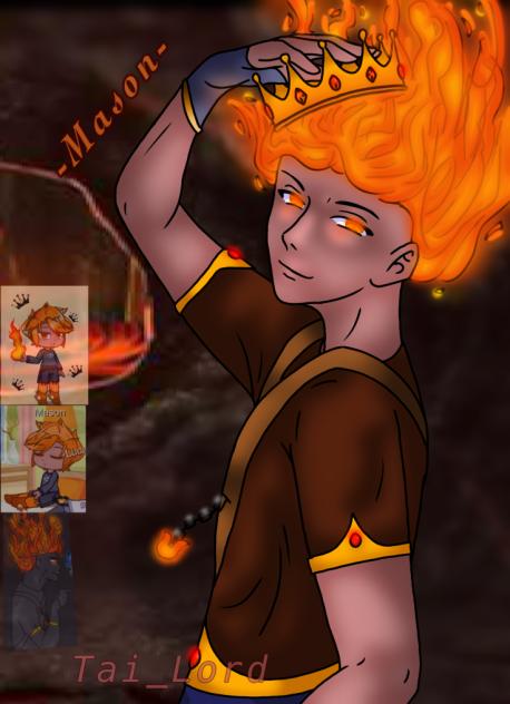 Mason the Land of Fire’s King - ibisPaint