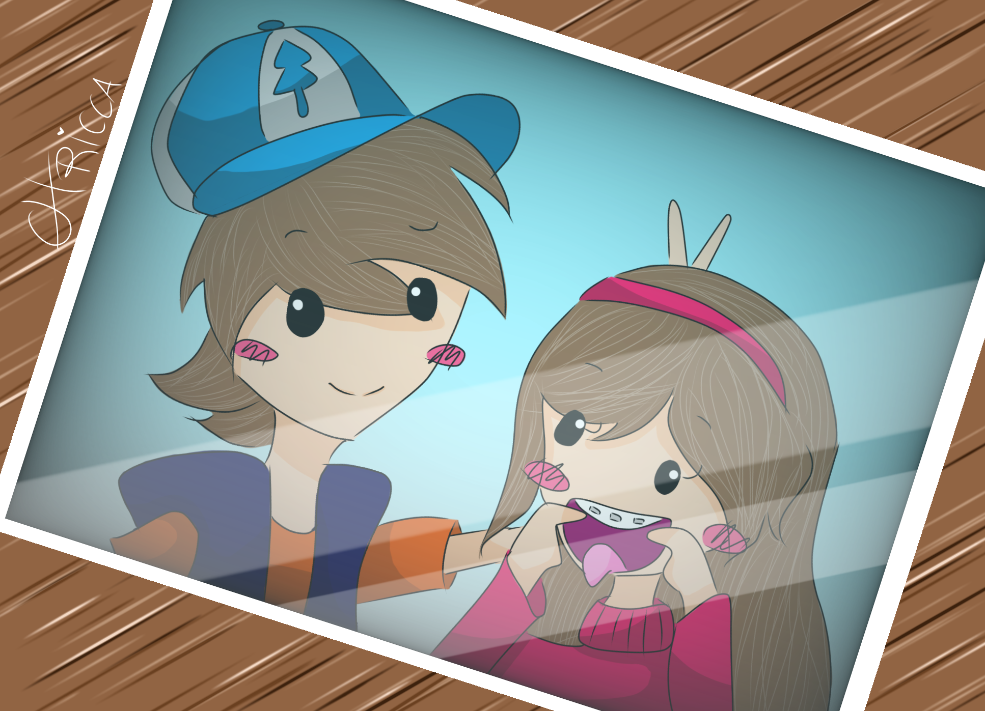 Dipper & Mabel - ibisPaint