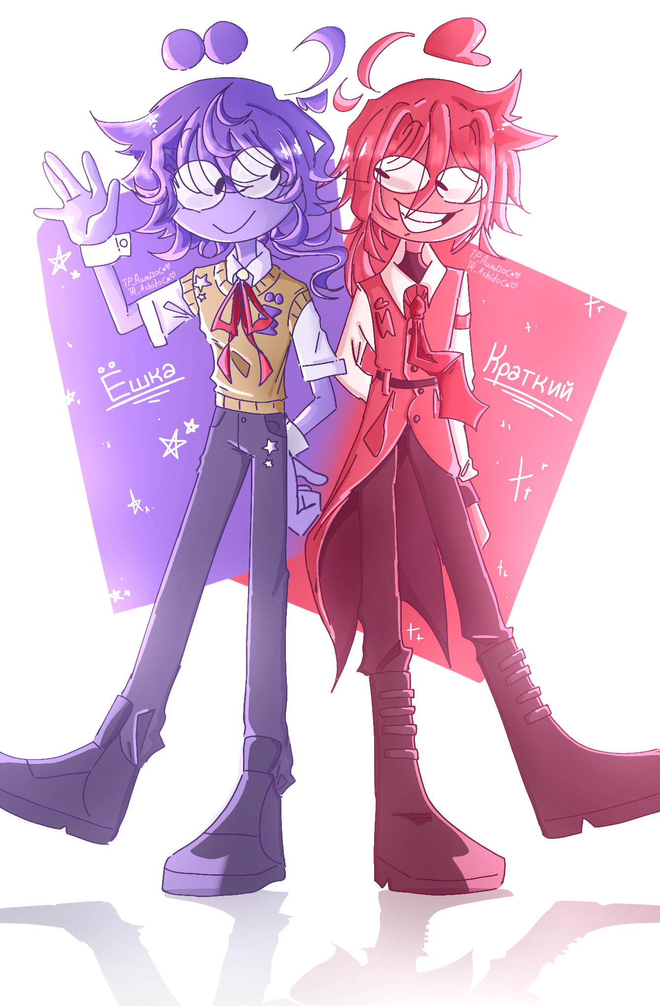 Yoshka and Kratcy 🟪🟥 - ibisPaint