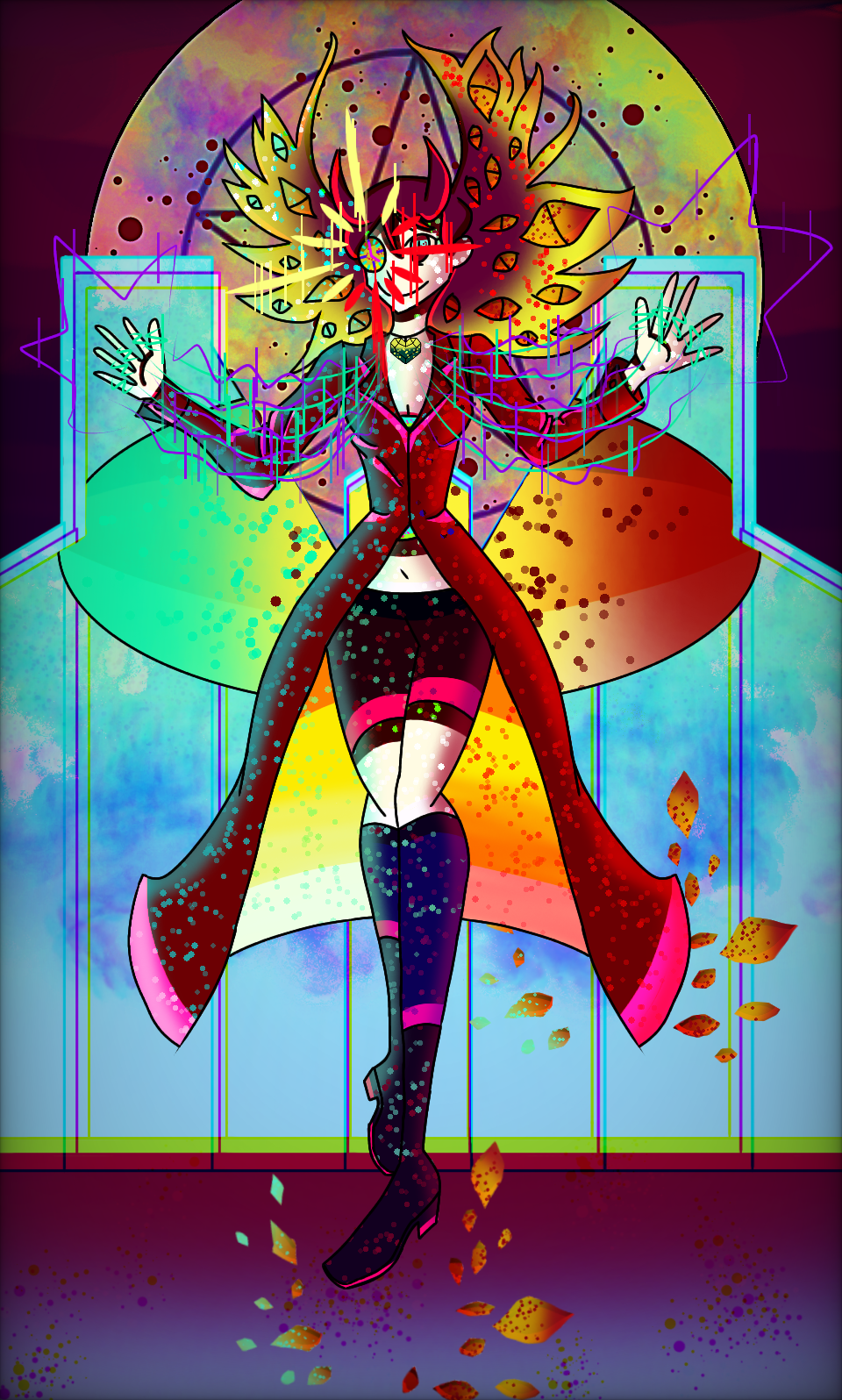 Evil lady - ibisPaint